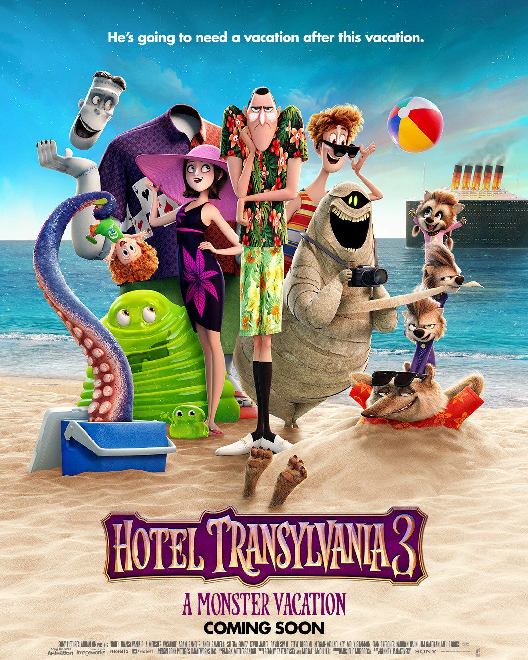 Монстры на каникулах 3: Море зовет (2018) — Фильм.ру