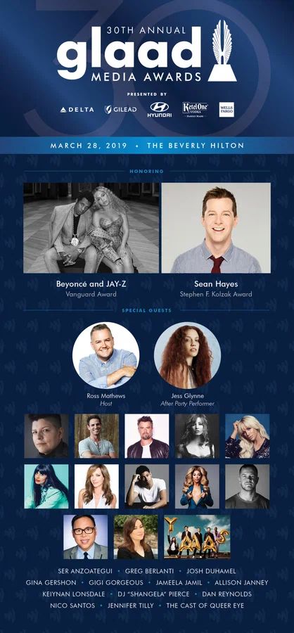 30th Annual GLAAD Media Awards Los Angeles (2019) — Фильм.ру