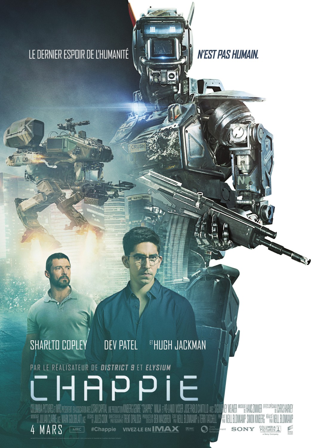 Робот по имени Чаппи (2015) — Фильм.ру